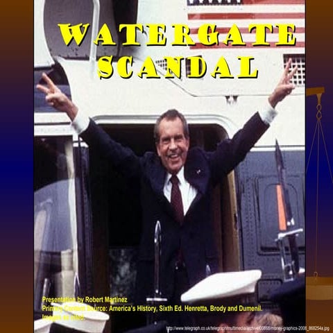Watergate scandal | PPT