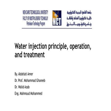 Water injection= final presentation about water injection | PPTX