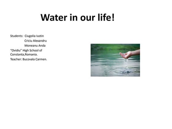 Global Water Distribution & Sources of Water.ppt