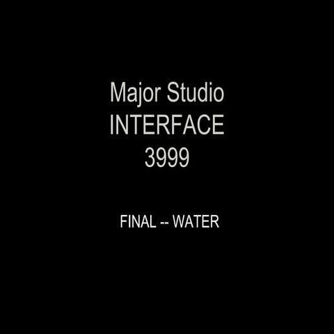 Water interface 3999 | PPT | Chemistry | Science