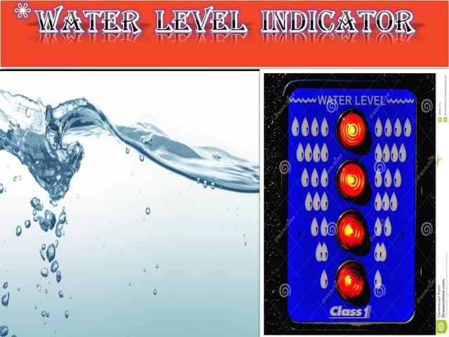 Project Report on Water Level Indicator | PDF