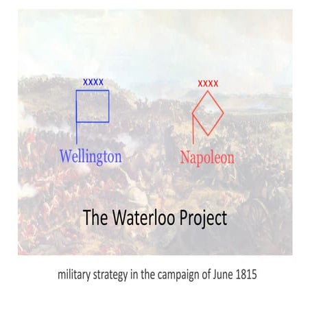 Waterloo project | PDF