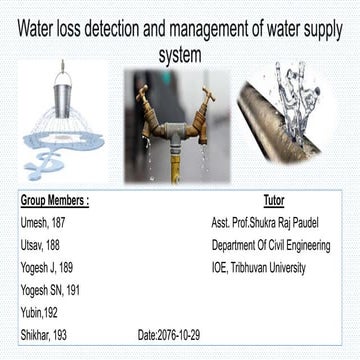 S3 End Of Chapter - Loss of a Trap Seal | DOCX