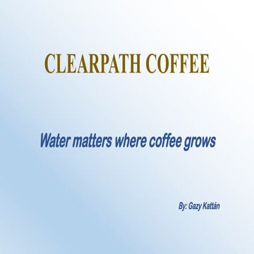 Water matters | PPT