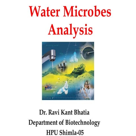 Water Microbes Detection Methods And Techniques Pdf