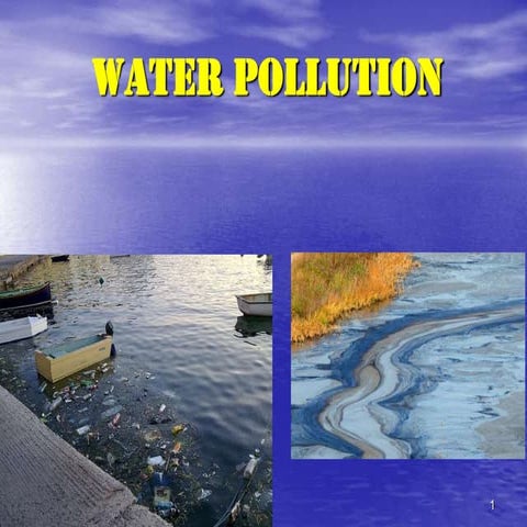 Water pollution | PPT