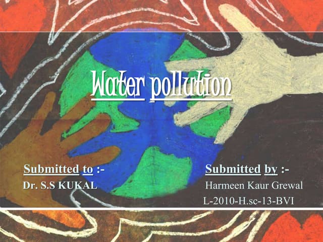 WaterPollution | PPTX