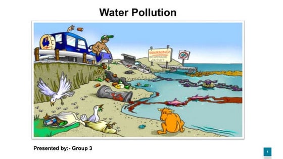 Inorganic Water Pollution Water Pollution: Nanorobots Powered By