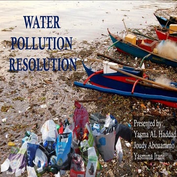 WATER POLLUTION.pptxhuuuhbjdbfgwjiehfbiewjgvb | PPTX