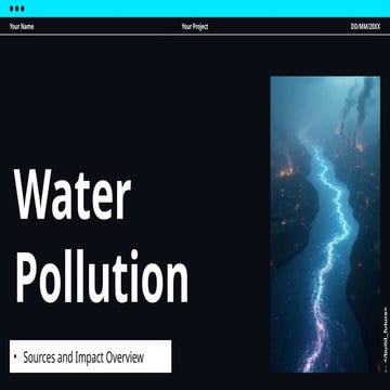 Water Pollution.pptx educational presentation | PPTX