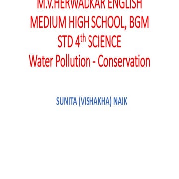 Water Pollution - Conservation.pptx