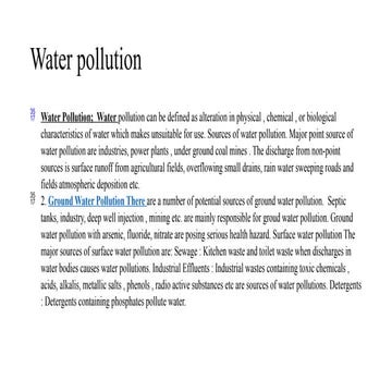 Water pollution 02.pptx.................. | PPT