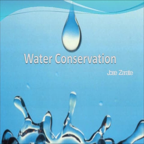 Water Conservation | PPT