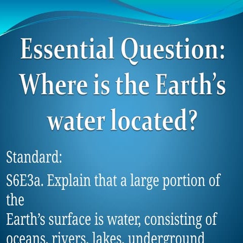 WATER POWERPOINT.pptx *********** | PPTX