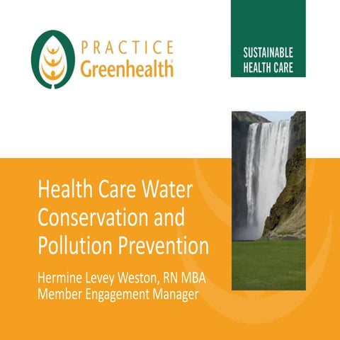 Water conservation in hospitals | DOCX