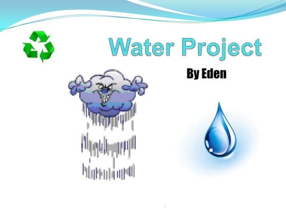 Water project nicole | PPTX | Water Services | Home Utilities