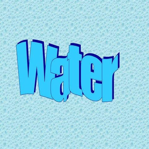 Water Notes | PPT