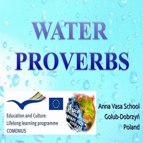 Water Proverbs Poland | PPT
