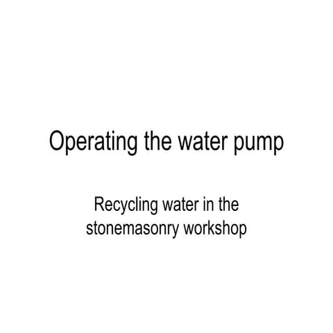 Waterpump2 | PPT | Chemistry | Science