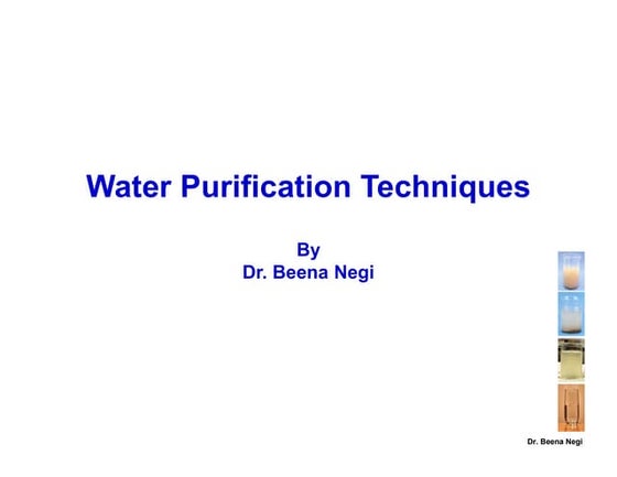 Water purification methods | PPT | Indoor Environmental Quality | Home ...