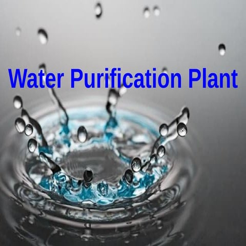 Water Purification Plant Manufacturers | PPT