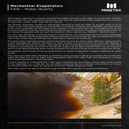 WATER QUALITY FAQ | PDF | Chemistry | Science