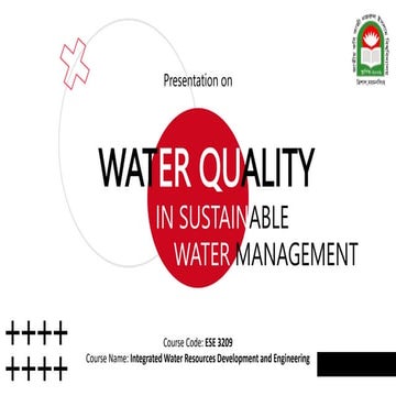 Water Quality in Sustainable Management.pptx
