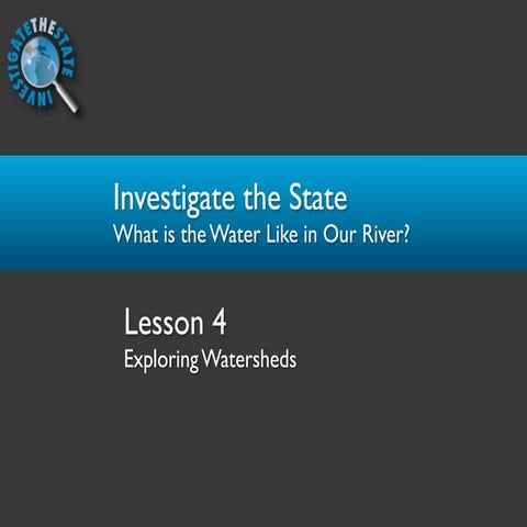 Water Quality Lesson 4 | PPT