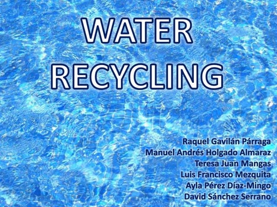 Water recycling System | PPT