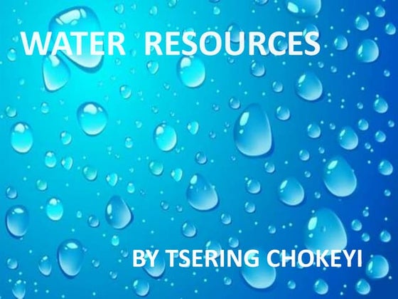Water Resources, map practice Class 10 cbse | PPT