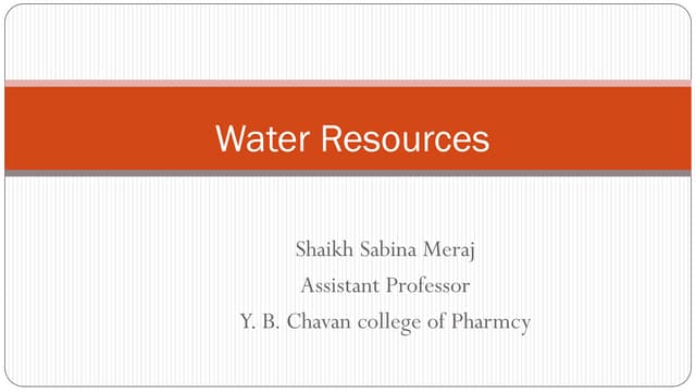 Food Resources (Environmental Science) | PPTX
