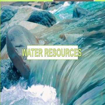 WATER RESOURCES.pptx
