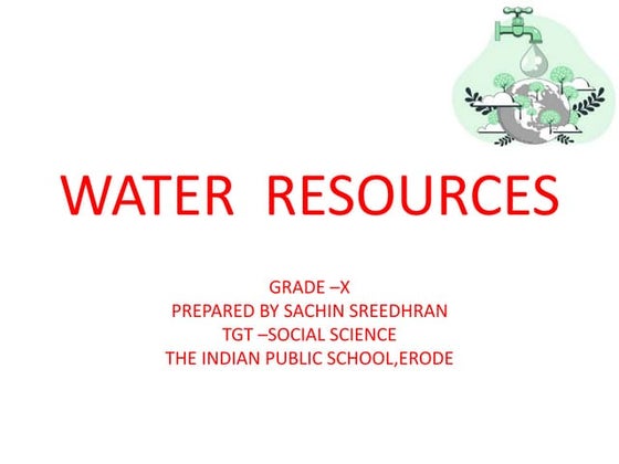 Water Resources, map practice Class 10 cbse | PDF | Geography | Science