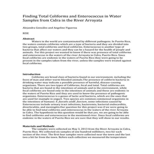 Coliform | TXT