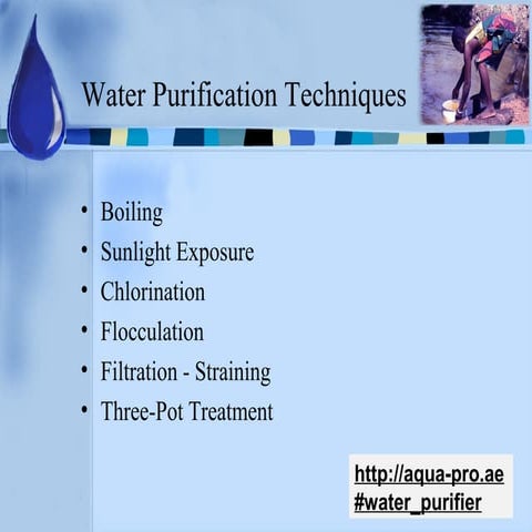 Water sanitation powerpoint aqua pro.ae