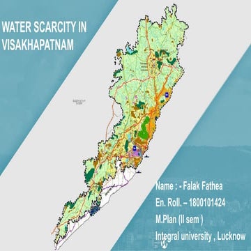 water scarcity.ppt of urban planning and design | PPT