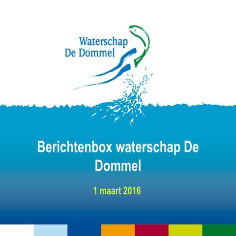 Waterschap de Dommel Berichtenbox | PDF