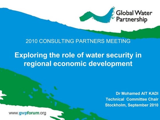 Studying water security issues | PPT