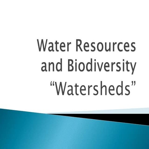 Watershed | PPTX