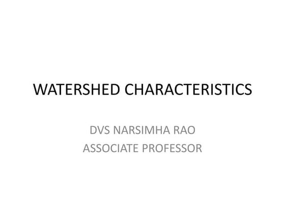 LECTURE 2- WATERSHED CLASSIFICATION AND MEASUREMENTS.pptx