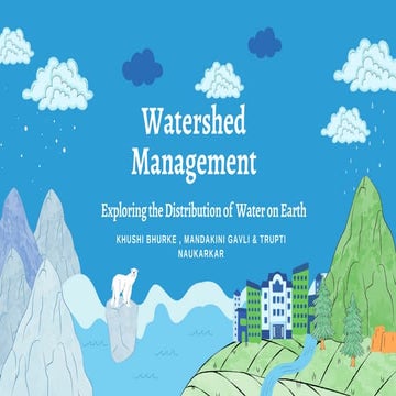 Watershed management | PPT
