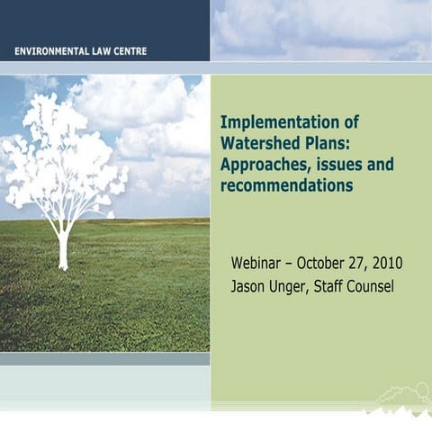 Nene Integrated Catchment Management Plan Presentation from London CaBA ...