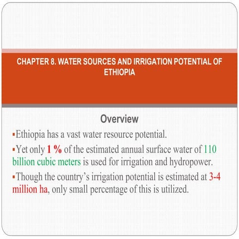 Chapter 4 - Drainage Systems and Water Resources of Ethiopia and the Horn ( GeES 1011) best ppt.pptx