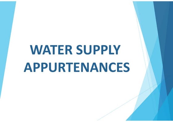 Chapter 7 conveyance of water | PDF