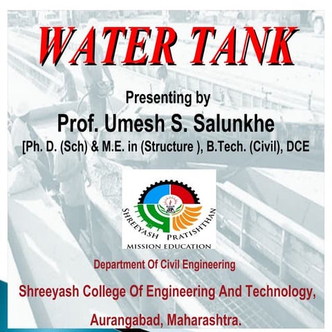 Water tank | PPT