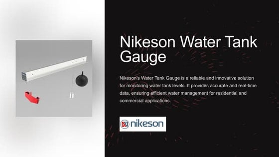 Reliable Water Level Indicator for Water Tank Monitoring | PPT