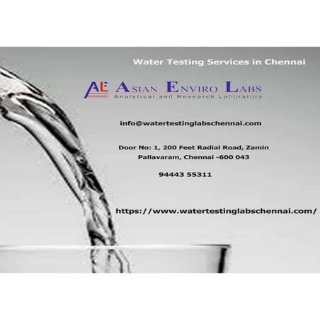 Water Testing Services in Chennai.pdf