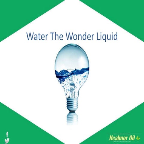 Water The Wonder Liquid | PPTX