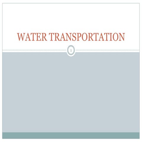 Water transpo lecture | PDF