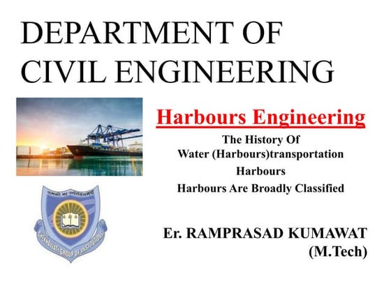 Docks and their classification | PPT